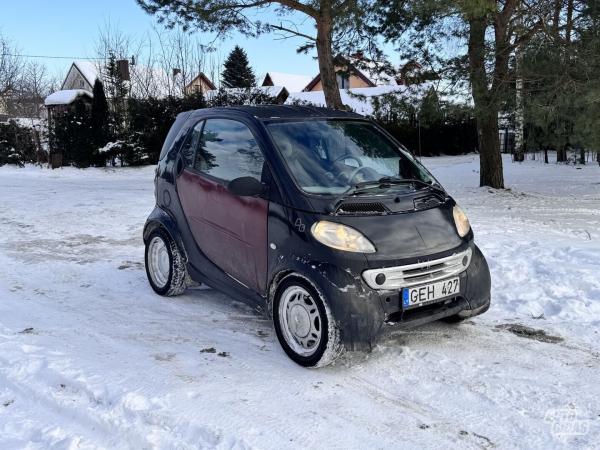 Melns Smart Fortwo 2004 Klaipėda, ar dzinēja tilpumu 0.60 L un nobraukumu 140 tūkst. km par 799 €, foto 2 vietnē AUTOMOTO.COM.LV