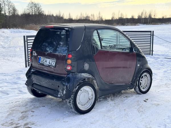 Melns Smart Fortwo 2004 Klaipėda, ar dzinēja tilpumu 0.60 L un nobraukumu 140 tūkst. km par 799 €, foto 4 vietnē AUTOMOTO.COM.LV