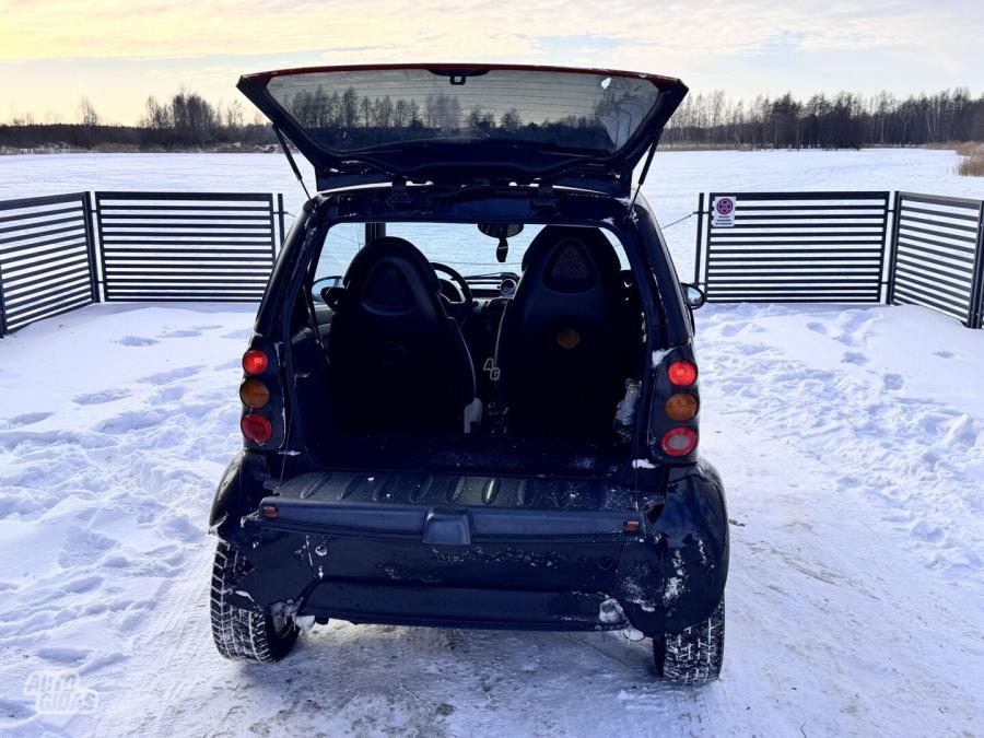 Melns Smart Fortwo 2004 Klaipėda, ar dzinēja tilpumu 0.60 L un nobraukumu 140 tūkst. km par 700 €, foto 6 vietnē AUTOMOTO.COM.LV
