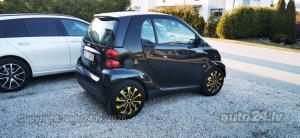 Black Smart Fortwo 2008 in Tartu, with an engine capacity of 1.00 L and mileage of 144 thousand km for 3333 €, photo  on AUTOMOTO.COM.LV
