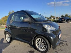Black Smart Fortwo 2012 in Vilnius, with an engine capacity of 1.00 L and mileage of 90 thousand km for 3850 €, photo 4 on AUTOMOTO.COM.LV