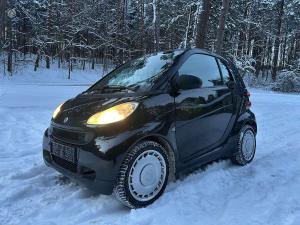 Black Smart Fortwo 2008 in Vilnius, with an engine capacity of 0.80 L and mileage of 202 thousand km for 2800 €, photo  on AUTOMOTO.COM.LV