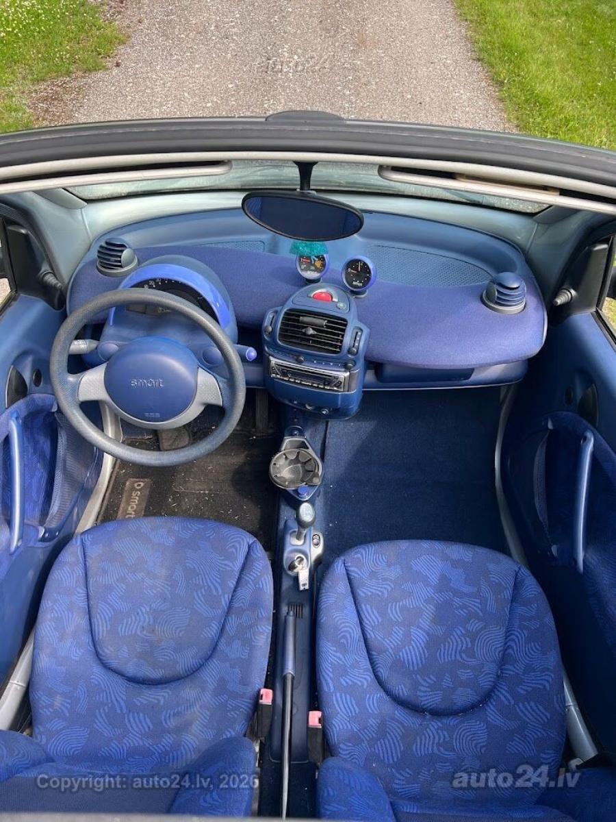 Zils Smart Fortwo 2003 Tallina, ar dzinēja tilpumu 0.70 L un nobraukumu 135 tūkst. km par 2999 €, foto 4 vietnē AUTOMOTO.COM.LV