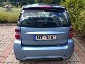 Blue Smart Fortwo 2013 in Riga, with an engine capacity of 1.00 L and mileage of 70 thousand km for 4750 €, photo 8 on AUTOMOTO.COM.LV