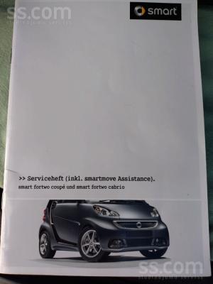 Blue Smart Fortwo 2013 in Riga, with an engine capacity of 1.00 L and mileage of 70 thousand km for 4750 €, photo 9 on AUTOMOTO.COM.LV