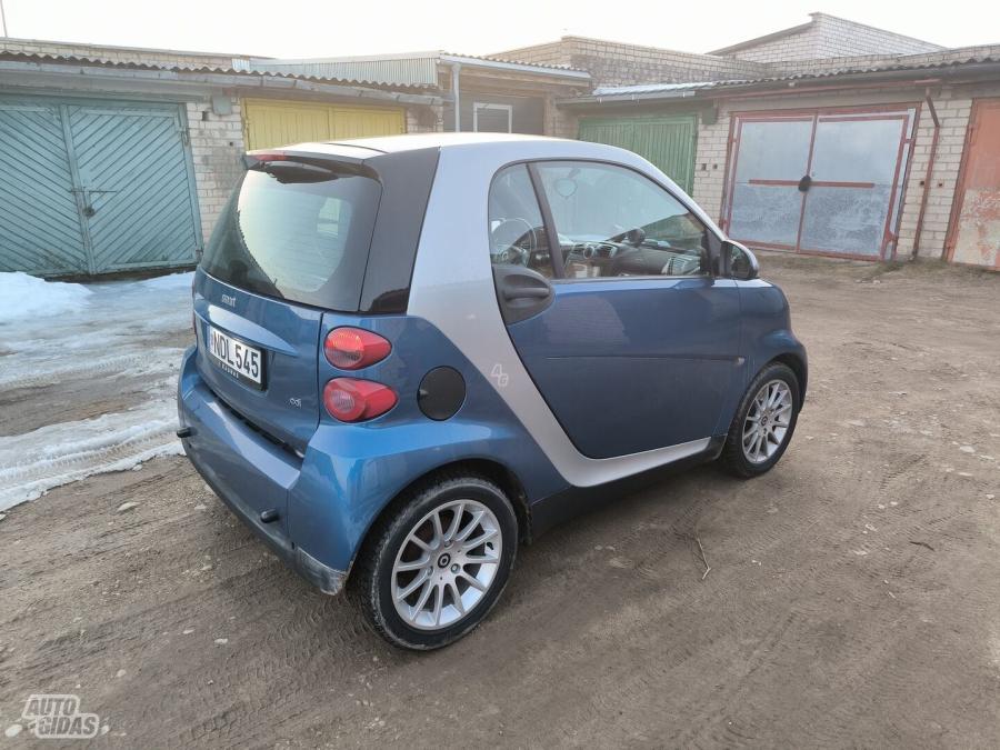 Zils Smart Fortwo 2008 Molėtai, ar dzinēja tilpumu 0.80 L un nobraukumu 280 tūkst. km par 2500 €, foto 4 vietnē AUTOMOTO.COM.LV