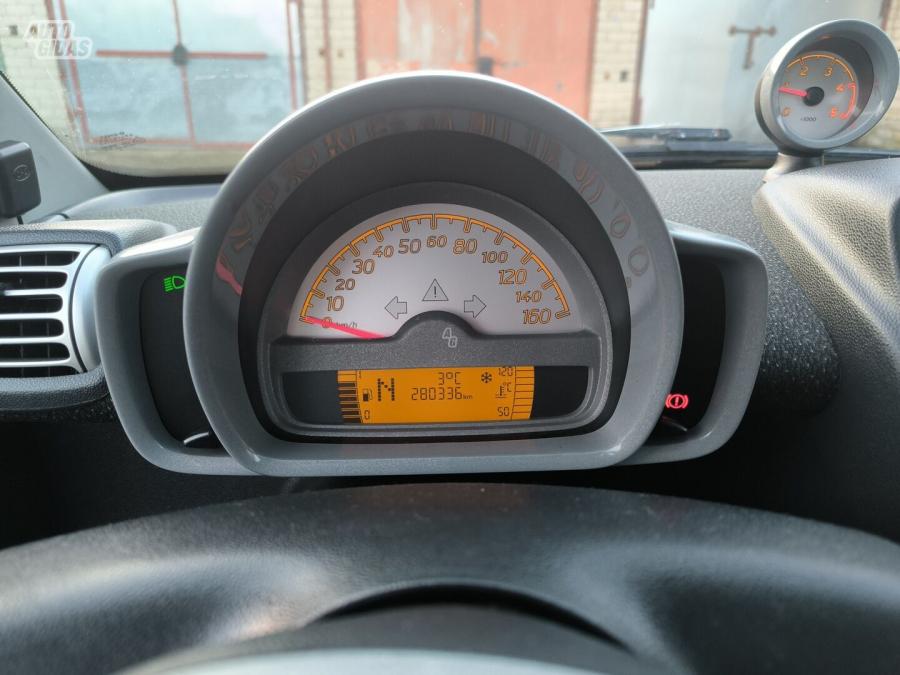 Zils Smart Fortwo 2008 Molėtai, ar dzinēja tilpumu 0.80 L un nobraukumu 280 tūkst. km par 2500 €, foto 11 vietnē AUTOMOTO.COM.LV