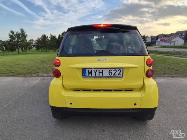 Smart Fortwo 2007 in Kaunas, with an engine capacity of 1.00 L and mileage of 137 thousand km for 2499 €, photo 4 on AUTOMOTO.COM.LV
