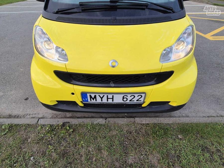 Smart Fortwo 2007 in Kaunas, with an engine capacity of 1.00 L and mileage of 137 thousand km for 2499 €, photo 7 on AUTOMOTO.COM.LV