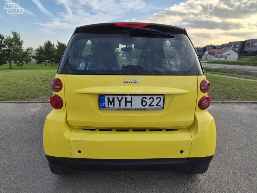 Smart Fortwo 2007 in Kaunas, with an engine capacity of 1.00 L and mileage of 137 thousand km for 2499 €, photo 9 on AUTOMOTO.COM.LV