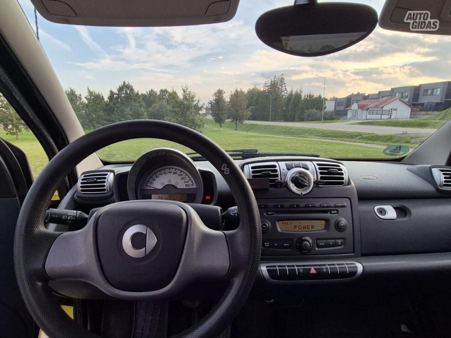Smart Fortwo 2007 in Kaunas, with an engine capacity of 1.00 L and mileage of 137 thousand km for 2499 €, photo 14 on AUTOMOTO.COM.LV