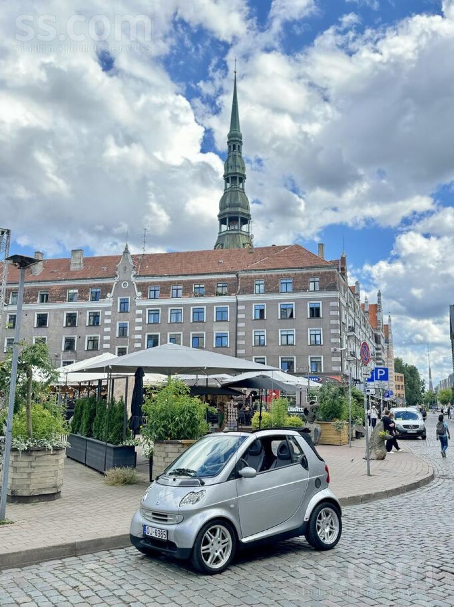 Pelēks Smart Fortwo 2003 Rīga, ar dzinēja tilpumu 0.70 L un nobraukumu 67 tūkst. km par 2350 €, foto 4 vietnē AUTOMOTO.COM.LV