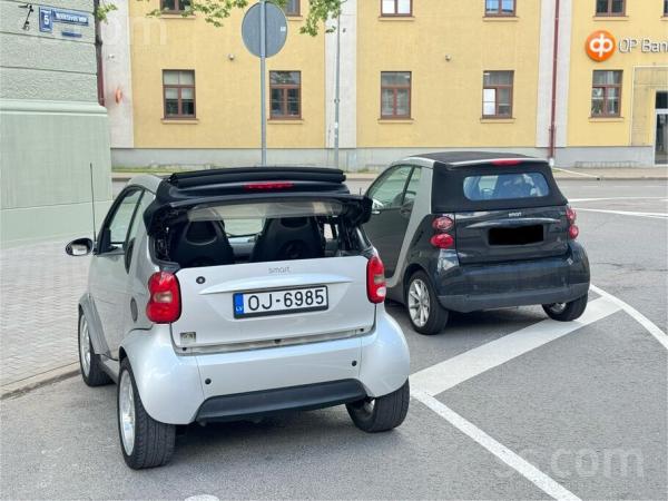 Grey Smart Fortwo 2003 in Riga, with an engine capacity of 0.70 L and mileage of 67 thousand km for 2350 €, photo 5 on AUTOMOTO.COM.LV