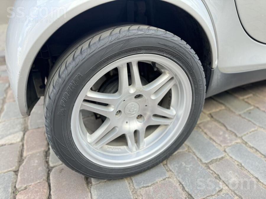 Pelēks Smart Fortwo 2003 Rīga, ar dzinēja tilpumu 0.70 L un nobraukumu 67 tūkst. km par 2350 €, foto 23 vietnē AUTOMOTO.COM.LV