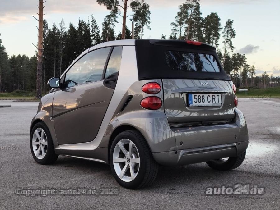 Grey Smart Fortwo 2012 in Parnu, with an engine capacity of 0.80 L and mileage of 98 thousand km for 6999 €, photo 5 on AUTOMOTO.COM.LV