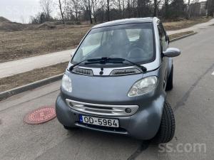 Pelēks Smart Fortwo 2001 Rīga, ar dzinēja tilpumu 0.60 L un nobraukumu 94 tūkst. km par 1600 €, foto  vietnē AUTOMOTO.COM.LV
