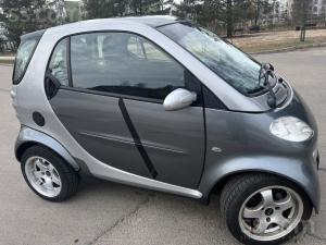 Grey Smart Fortwo 2001 in Riga, with an engine capacity of 0.60 L and mileage of 94 thousand km for 1600 €, photo 3 on AUTOMOTO.COM.LV