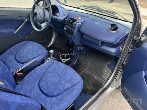 Grey Smart Fortwo 2001 in Riga, with an engine capacity of 0.60 L and mileage of 94 thousand km for 1600 €, photo 10 on AUTOMOTO.COM.LV