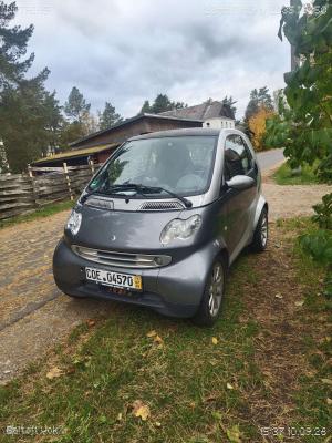 Pelēks Smart Fortwo 2004 Viļņa, ar dzinēja tilpumu 0.70 L un nobraukumu 184 tūkst. km par 1400 €, foto 3 vietnē AUTOMOTO.COM.LV