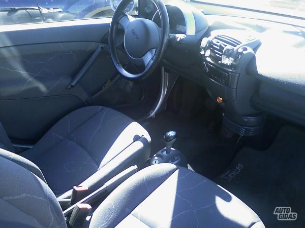 Pelēks Smart Fortwo 2005 Viļņa, ar dzinēja tilpumu 0.70 L un nobraukumu 193 tūkst. km par 2250 €, foto 4 vietnē AUTOMOTO.COM.LV