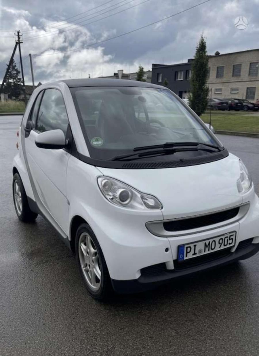 Grey Smart Fortwo 2012 in Kaunas, with an engine capacity of 1.00 L and mileage of 76 thousand km for 3700 €, photo 1 on AUTOMOTO.COM.LV