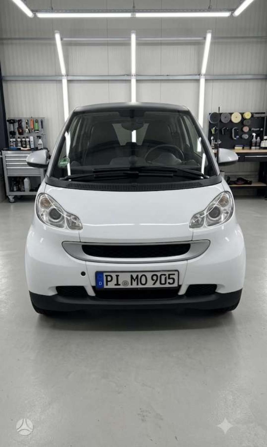 Grey Smart Fortwo 2012 in Kaunas, with an engine capacity of 1.00 L and mileage of 76 thousand km for 3700 €, photo 6 on AUTOMOTO.COM.LV