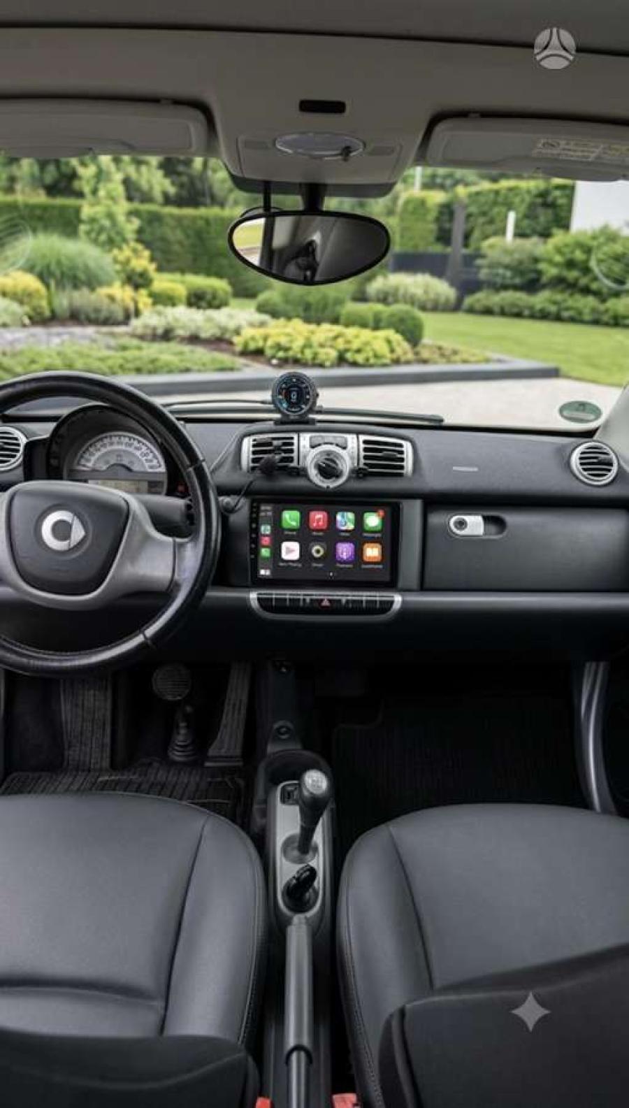 Grey Smart Fortwo 2012 in Kaunas, with an engine capacity of 1.00 L and mileage of 76 thousand km for 3700 €, photo 8 on AUTOMOTO.COM.LV