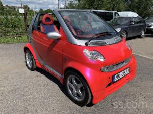 Red Smart Fortwo 2000 in Riga, with an engine capacity of 0.60 L and mileage of 51 thousand km for 4500 €, photo 5 on AUTOMOTO.COM.LV