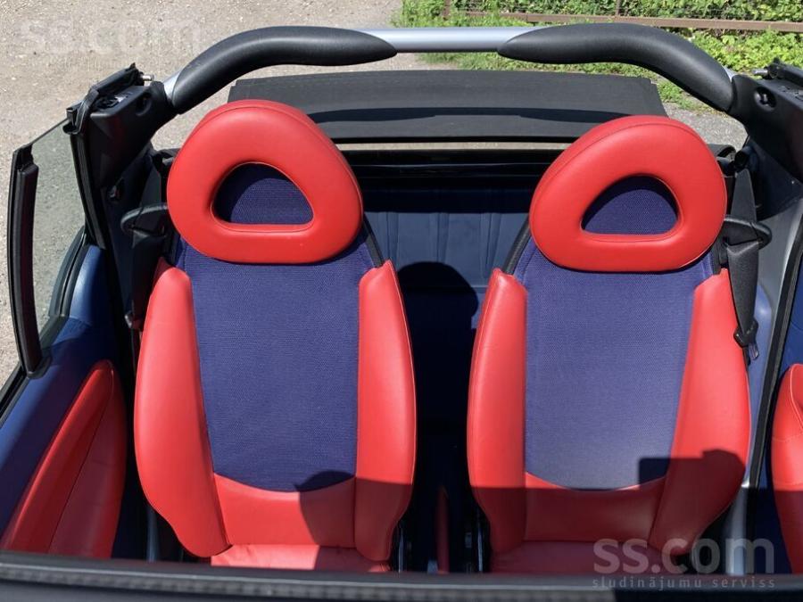 Red Smart Fortwo 2000 in Riga, with an engine capacity of 0.60 L and mileage of 51 thousand km for 4500 €, photo 10 on AUTOMOTO.COM.LV