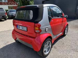 Red Smart Fortwo 2000 in Riga, with an engine capacity of 0.60 L and mileage of 51 thousand km for 4500 €, photo 23 on AUTOMOTO.COM.LV