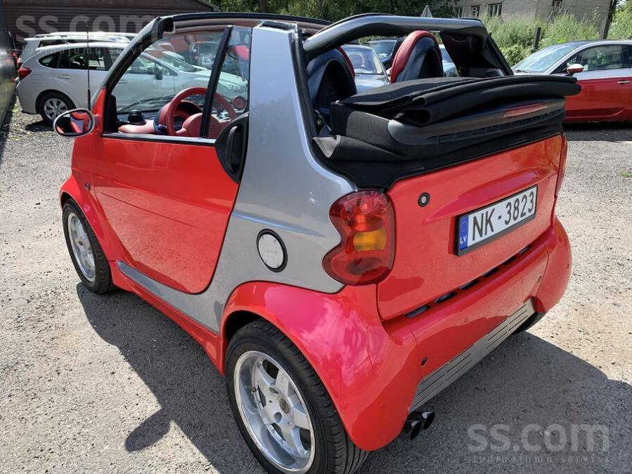 Sarkans Smart Fortwo 2000 Rīga, ar dzinēja tilpumu 0.60 L un nobraukumu 51 tūkst. km par 4500 €, foto 3 vietnē AUTOMOTO.COM.LV