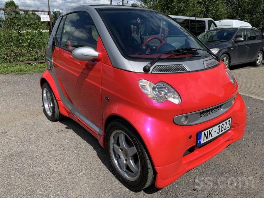 Sarkans Smart Fortwo 2000 Rīga, ar dzinēja tilpumu 0.60 L un nobraukumu 51 tūkst. km par 4500 €, foto 18 vietnē AUTOMOTO.COM.LV