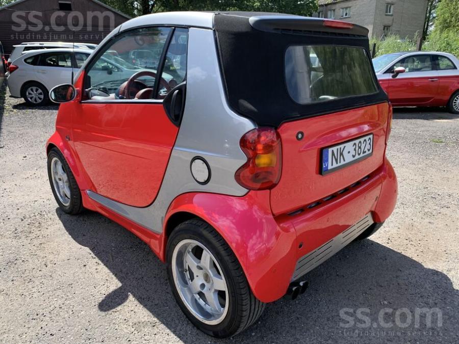 Sarkans Smart Fortwo 2000 Rīga, ar dzinēja tilpumu 0.60 L un nobraukumu 51 tūkst. km par 4500 €, foto 25 vietnē AUTOMOTO.COM.LV
