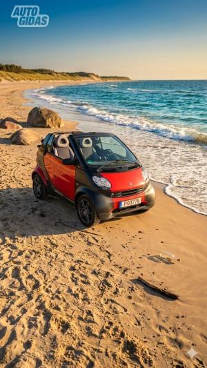 Sarkans Smart Fortwo 2005 Varėna, ar dzinēja tilpumu 0.70 L un nobraukumu 105 tūkst. km par 2700 €, foto  vietnē AUTOMOTO.COM.LV
