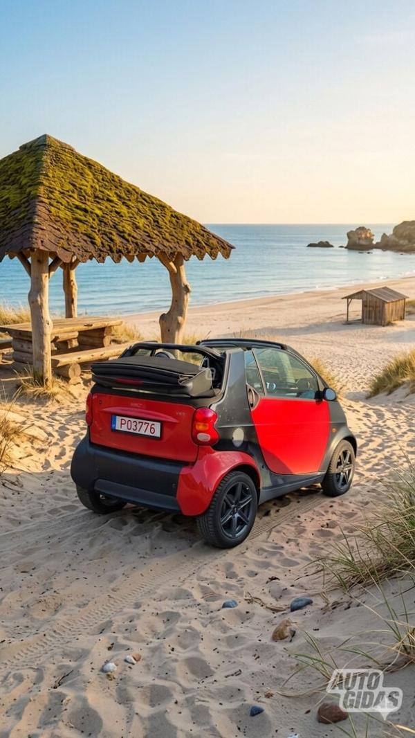 Sarkans Smart Fortwo 2005 Varėna, ar dzinēja tilpumu 0.70 L un nobraukumu 105 tūkst. km par 2700 €, foto 4 vietnē AUTOMOTO.COM.LV