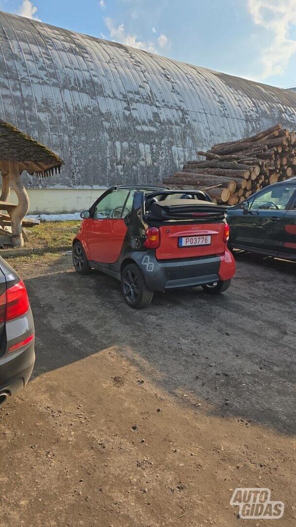 Sarkans Smart Fortwo 2005 Varėna, ar dzinēja tilpumu 0.70 L un nobraukumu 105 tūkst. km par 2700 €, foto 5 vietnē AUTOMOTO.COM.LV