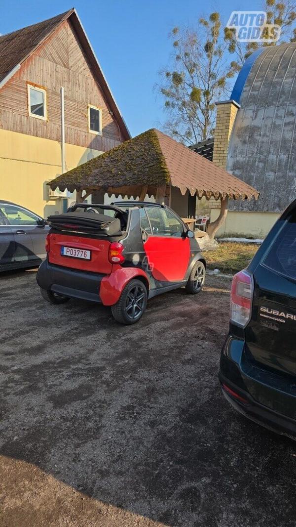 Sarkans Smart Fortwo 2005 Varėna, ar dzinēja tilpumu 0.70 L un nobraukumu 105 tūkst. km par 2700 €, foto 6 vietnē AUTOMOTO.COM.LV