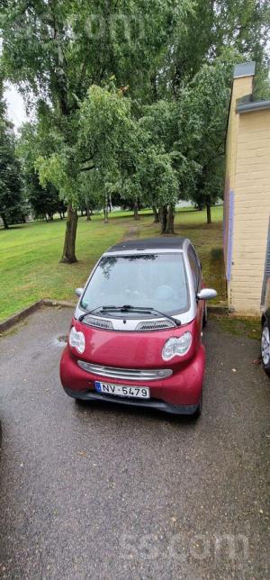 Sarkans Smart Fortwo 2002 Rīga, ar dzinēja tilpumu 0.60 L un nobraukumu 188 tūkst. km par 800 €, foto  vietnē AUTOMOTO.COM.LV