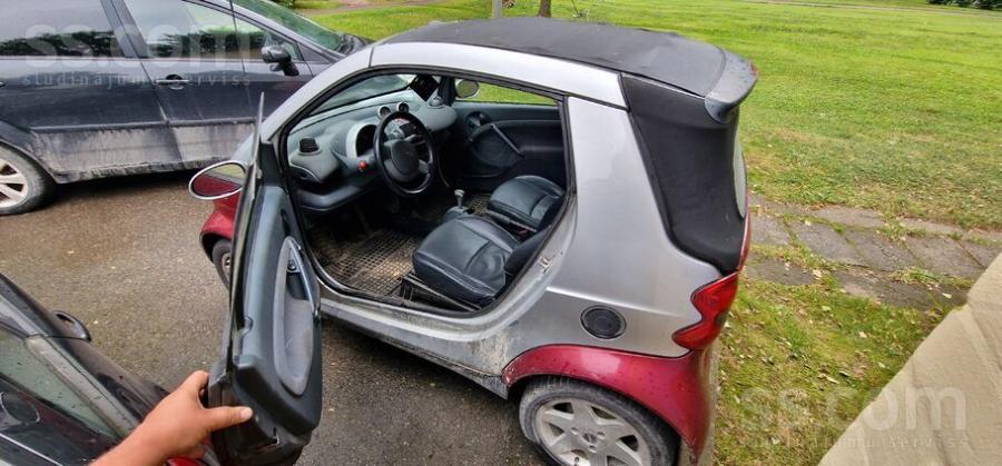 Sarkans Smart Fortwo 2002 Rīga, ar dzinēja tilpumu 0.60 L un nobraukumu 188 tūkst. km par 800 €, foto 5 vietnē AUTOMOTO.COM.LV