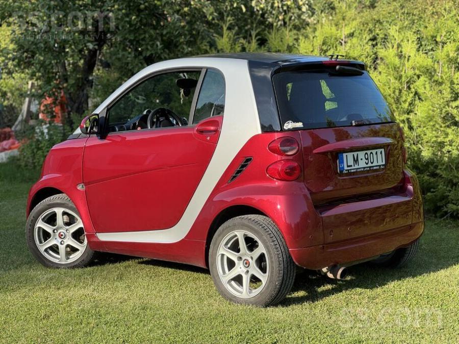 Sarkans Smart Fortwo 2008 Ogre, ar dzinēja tilpumu 1.00 L un nobraukumu 0 tūkst. km par 3990 €, foto 3 vietnē AUTOMOTO.COM.LV