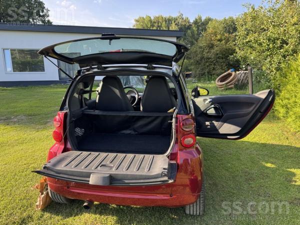 Red Smart Fortwo 2008 in Ogre, with an engine capacity of 1.00 L and mileage of 0 thousand km for 3990 €, photo 5 on AUTOMOTO.COM.LV