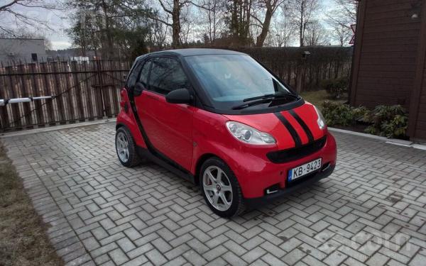 Sarkans Smart Fortwo 2009 Ogre, ar dzinēja tilpumu 1.00 L un nobraukumu 137 tūkst. km par 2100 €, foto 2 vietnē AUTOMOTO.COM.LV