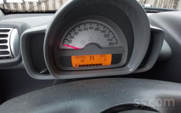 Sarkans Smart Fortwo 2009 Ogre, ar dzinēja tilpumu 1.00 L un nobraukumu 137 tūkst. km par 2100 €, foto 7 vietnē AUTOMOTO.COM.LV