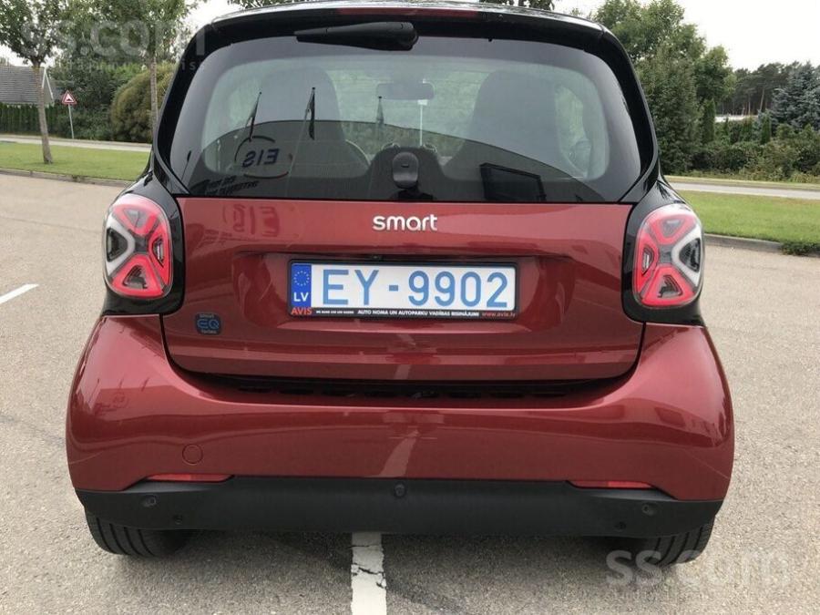 Sarkans Smart Fortwo 2022 Rīga, ar dzinēja tilpumu 0.00 L un nobraukumu 13 tūkst. km par 7780 €, foto 7 vietnē AUTOMOTO.COM.LV