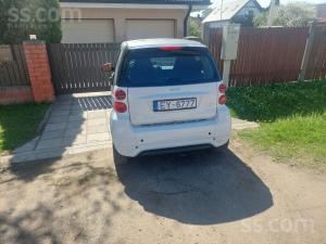 White Smart Fortwo 2014 in Jelgava, with an engine capacity of 0.60 L and mileage of 32 thousand km for 6100 €, photo 4 on AUTOMOTO.COM.LV