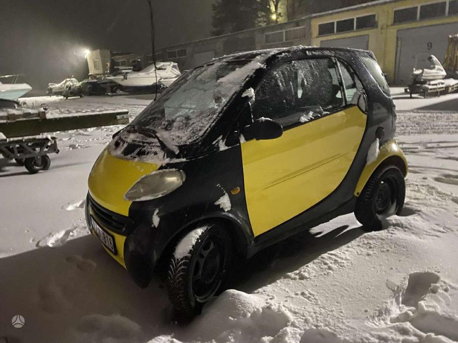 Dzeltens Smart Fortwo 2000 Kauņa, ar dzinēja tilpumu 0.60 L un nobraukumu 164 tūkst. km par 850 €, foto 4 vietnē AUTOMOTO.COM.LV