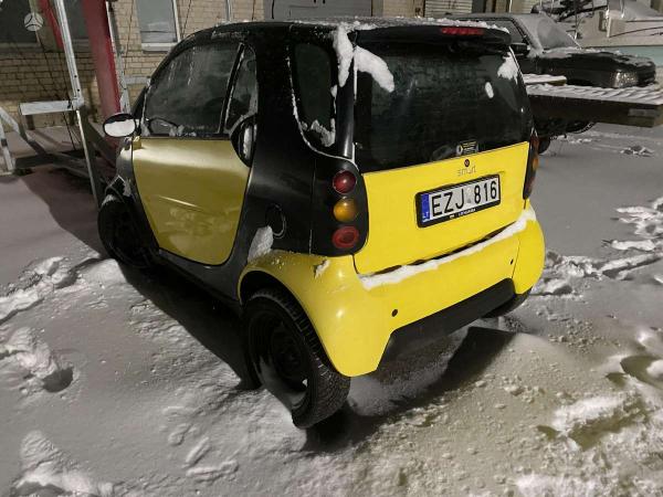 Dzeltens Smart Fortwo 2000 Kauņa, ar dzinēja tilpumu 0.60 L un nobraukumu 164 tūkst. km par 850 €, foto 5 vietnē AUTOMOTO.COM.LV