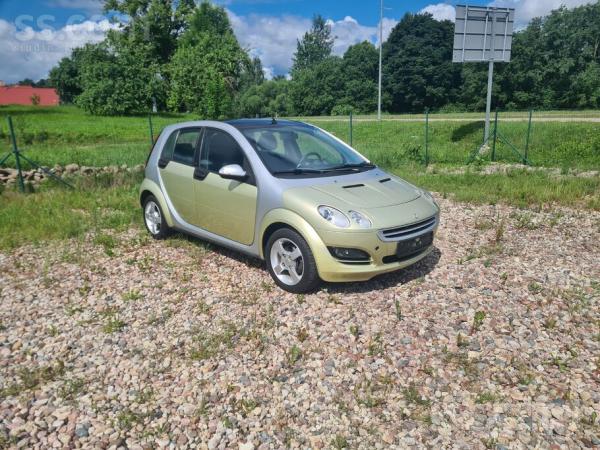 Yellow Smart Fortwo 2005 in Ludza, with an engine capacity of 1.30 L and mileage of 0 thousand km for 1650 €, photo 2 on AUTOMOTO.COM.LV