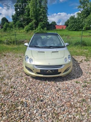 Yellow Smart Fortwo 2005 in Ludza, with an engine capacity of 1.30 L and mileage of 0 thousand km for 1650 €, photo 5 on AUTOMOTO.COM.LV