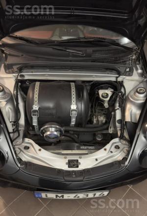 Black Smart Roadster 2005 in Riga, with an engine capacity of 0.90 L and mileage of 155 thousand km for 6500 €, photo 5 on AUTOMOTO.COM.LV